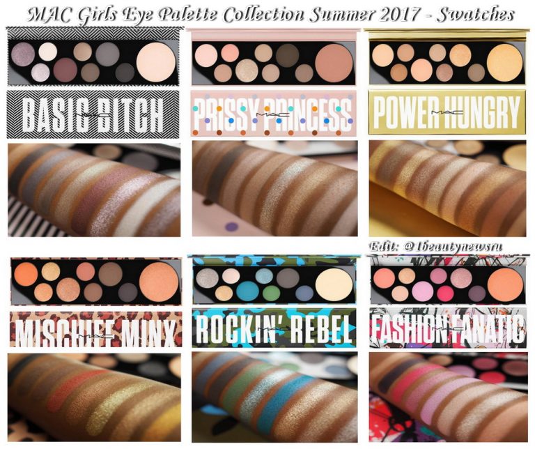 MAC GIRLS Prissy Princess paleta senki – BeautyAxiom